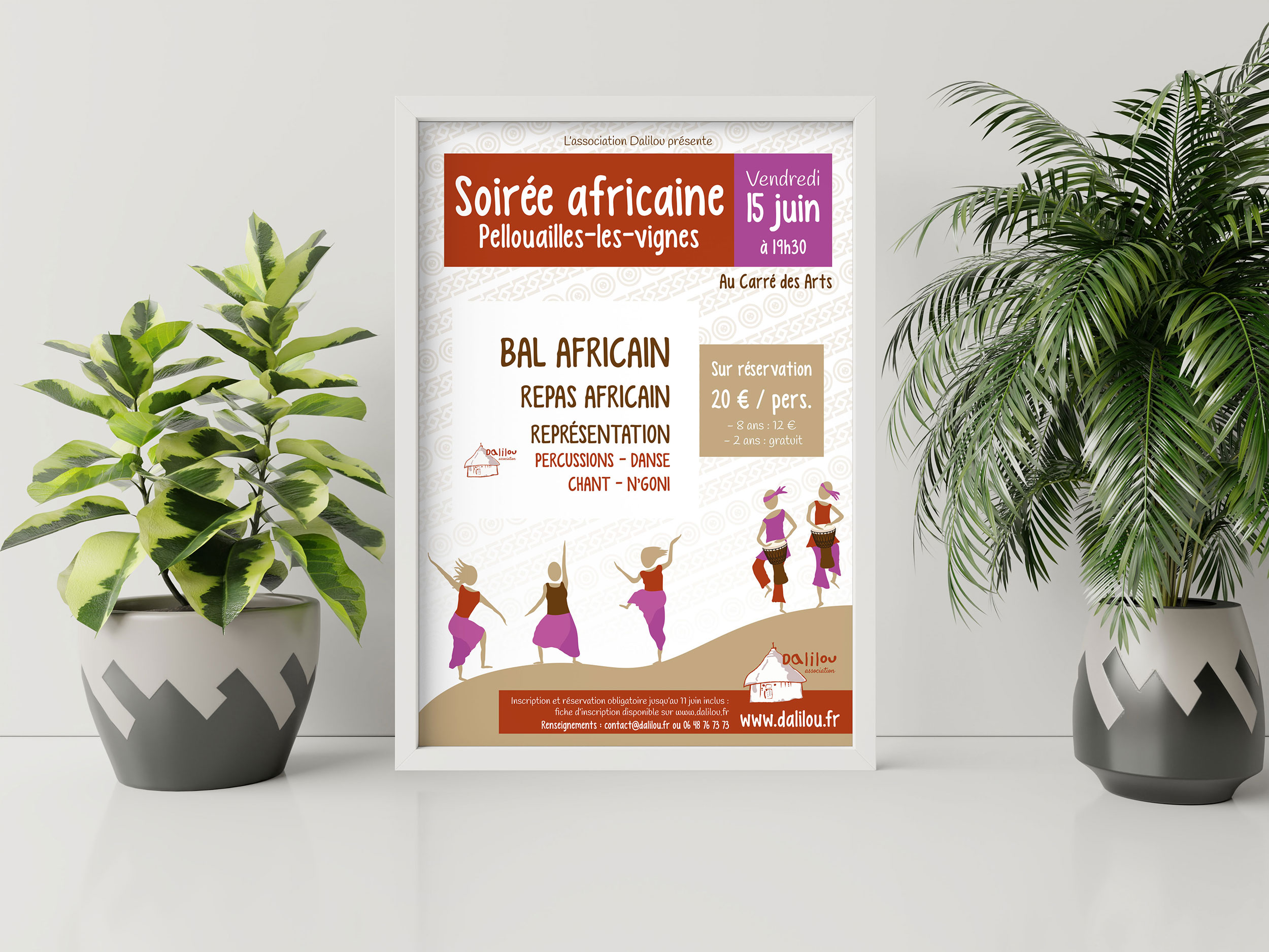 Création d'une affiche A3 - Création graphique Angers - Graphiste