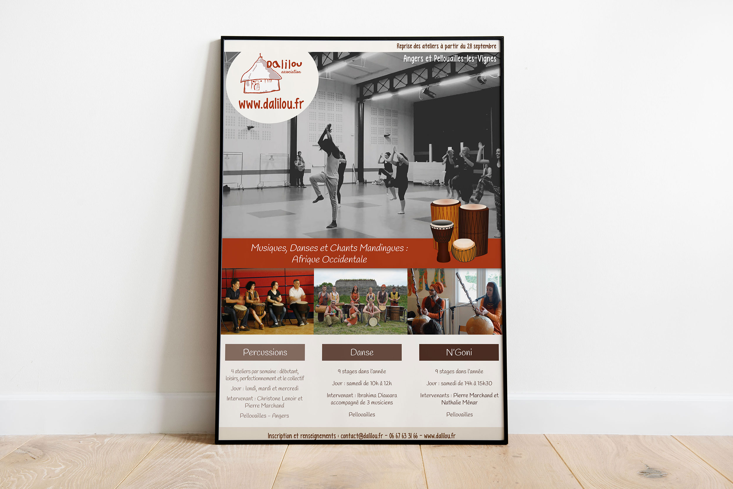Création de 2 affiches pour une association - Agence de communication